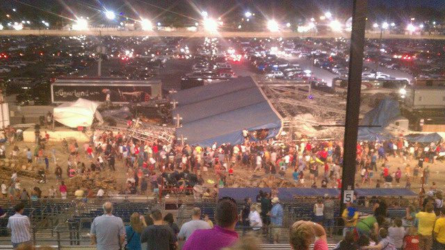 Indiana State Fair Stage Collapses, Killing Five - mxdwn Music