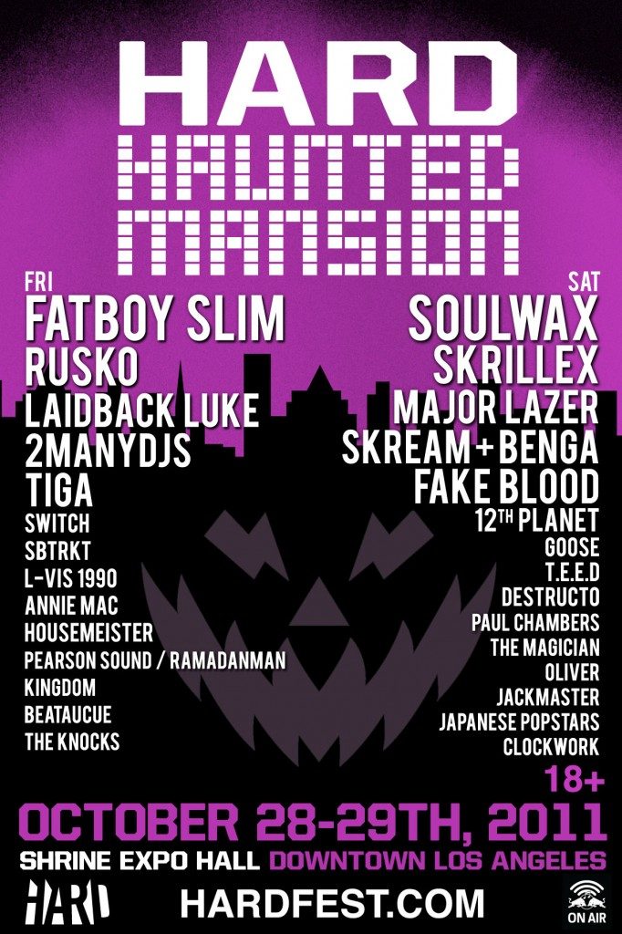 4th Annual HARD Haunted Mansion - mxdwn Music