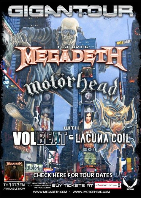 Gigantour North American Tour Dates Announced - mxdwn Music