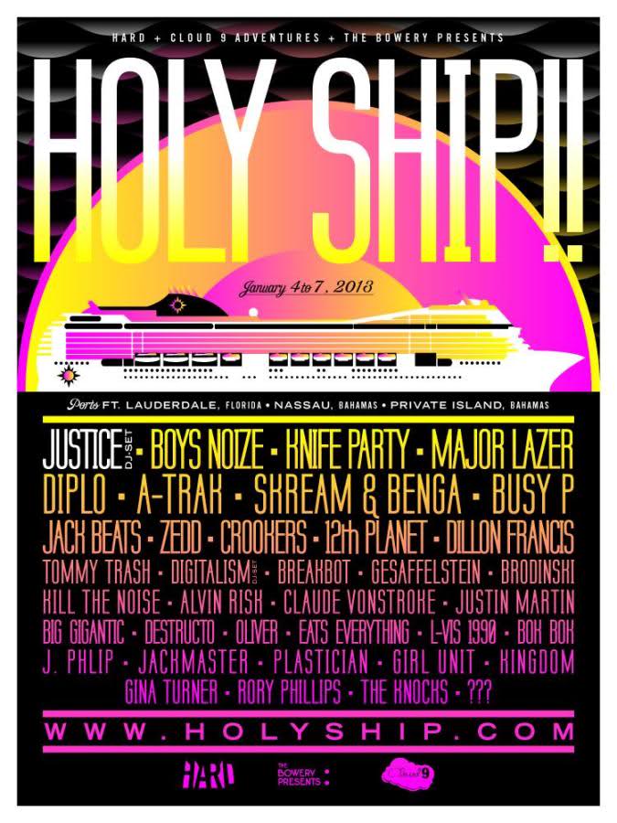 Holy Ship! Music Cruise Festival Announces 2012 Lineup Featuring ...