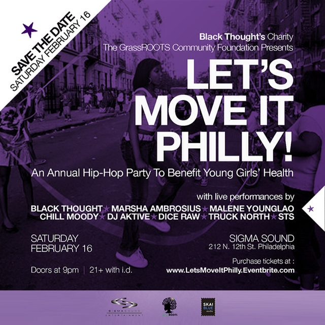 Let's Move It Philly @ Sigma Sound Studios 2/16 - mxdwn Music