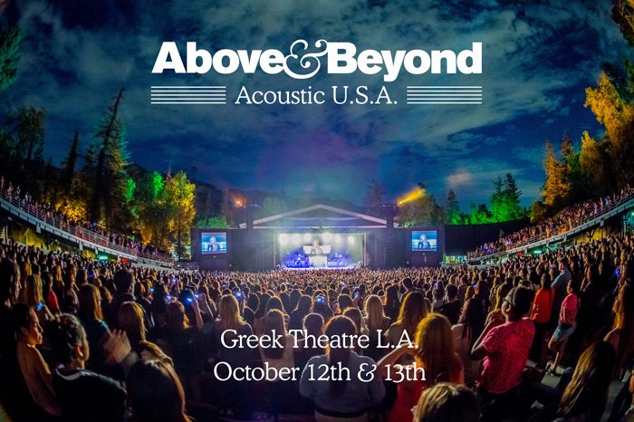 Above & Beyond Announce Acoustic USA Performances at The Greek Theatre ...