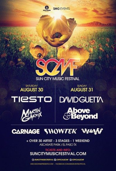 Sun City Music Festival Releases 2014 Lineup Including Tiesto, Martin ...