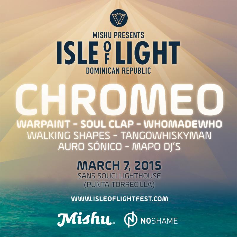 Isle Of Light 2015 Festival Lineup Announced Featuring Chromeo ...