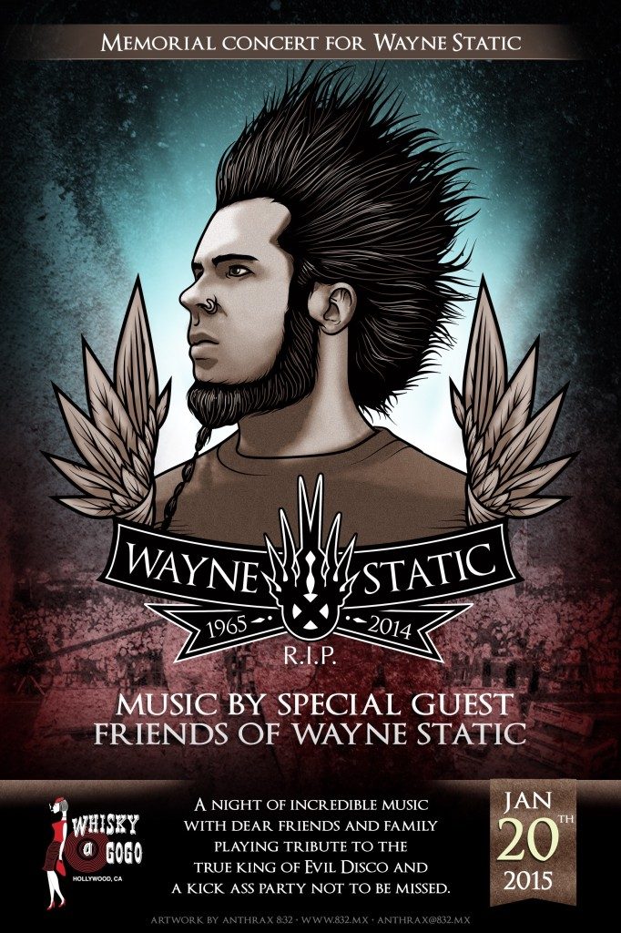 Wayne Static Benefit Show Announced Featuring Members Of SNOT, Coal ...