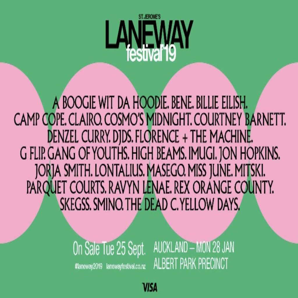 Laneway Festival Announces 2019 Lineup Featuring Courtney Barnett, Gang ...