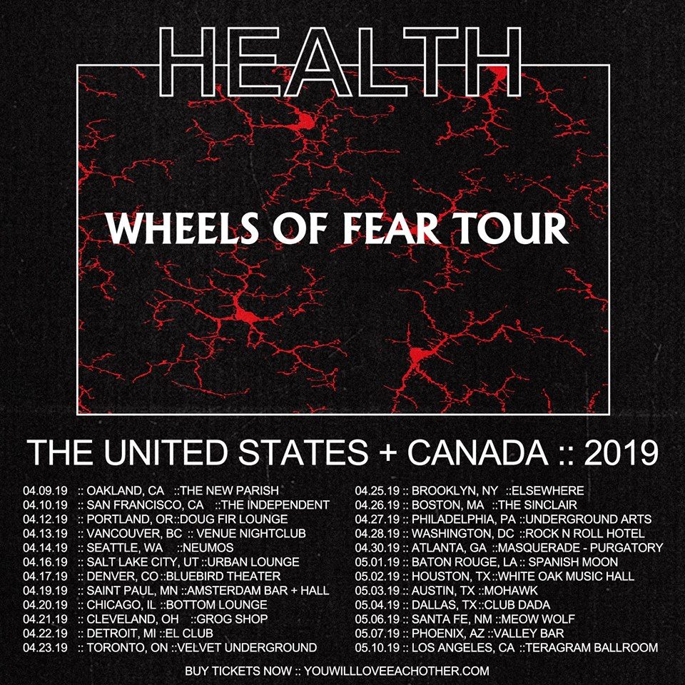 HEALTH Announces New Album Vol. 4: Slaves of Fear For February 2019 ...
