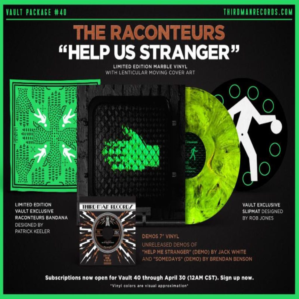 The Raconteurs Announces New Album Help Us Stranger For June 2019 ...