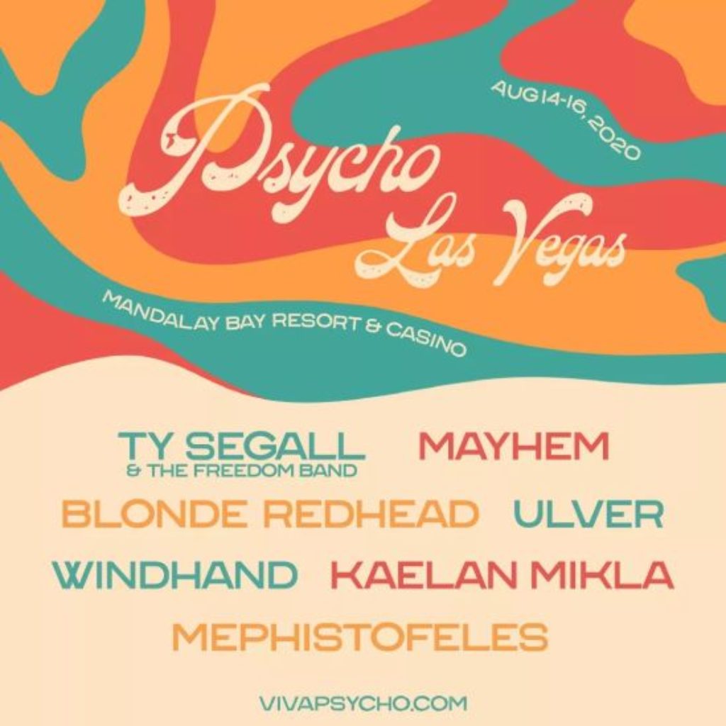 First Bands Announced For Psycho Las Vegas 2020 Including Ulver, Ty ...
