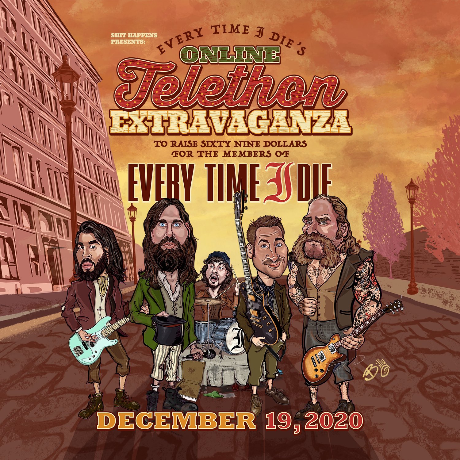 Every Time I Die Announces December 2020 Online Telethon Extravaganza ...