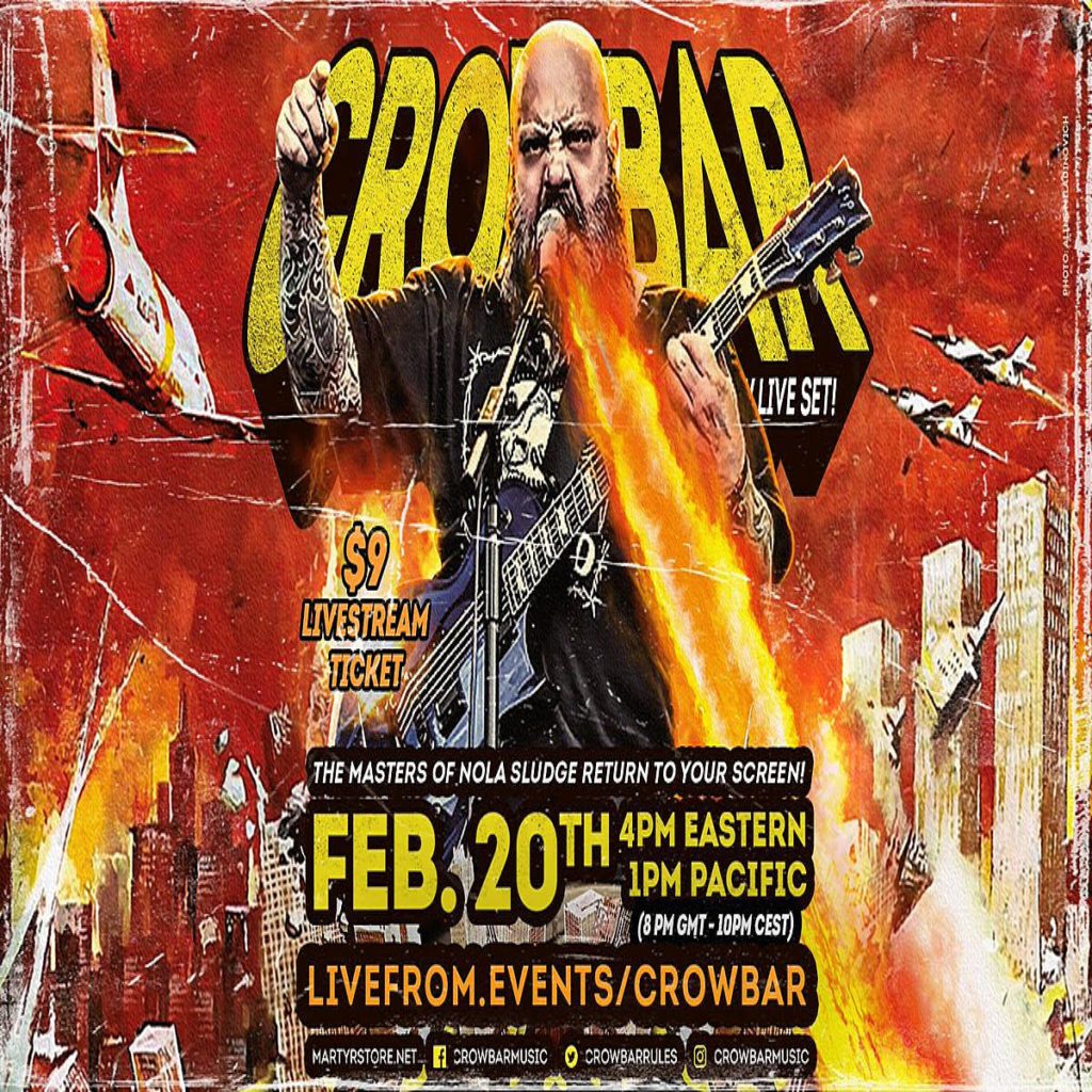 Crowbar Reveals New Album will Be Out This Year on Entertainment One ...
