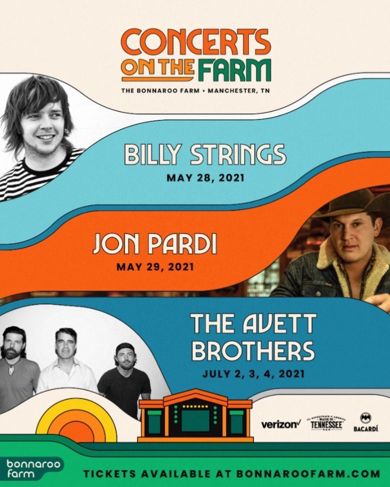 Bonnaroo Announces Concerts On The Farm In-Person Socially Distanced ...