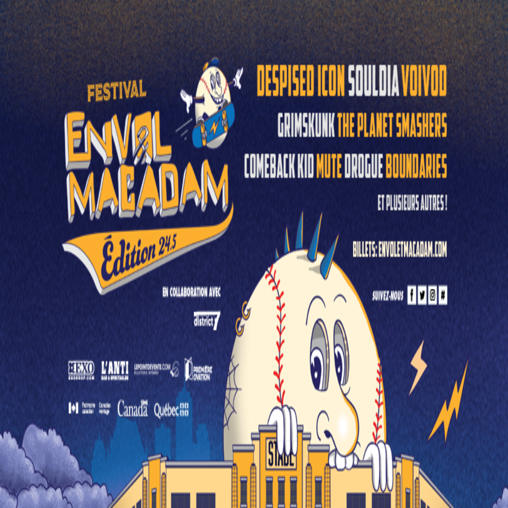 Envol et Macadam Festival Announces 2021 Lineup Featuring Voivod ...