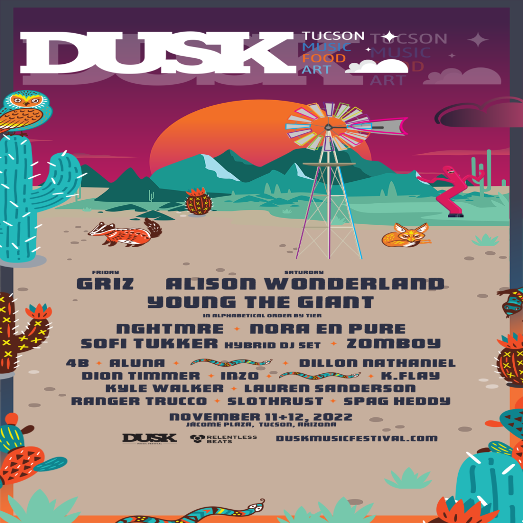 Dusk Music Festival Announces 2022 Lineup Featuring Young the Giant ...