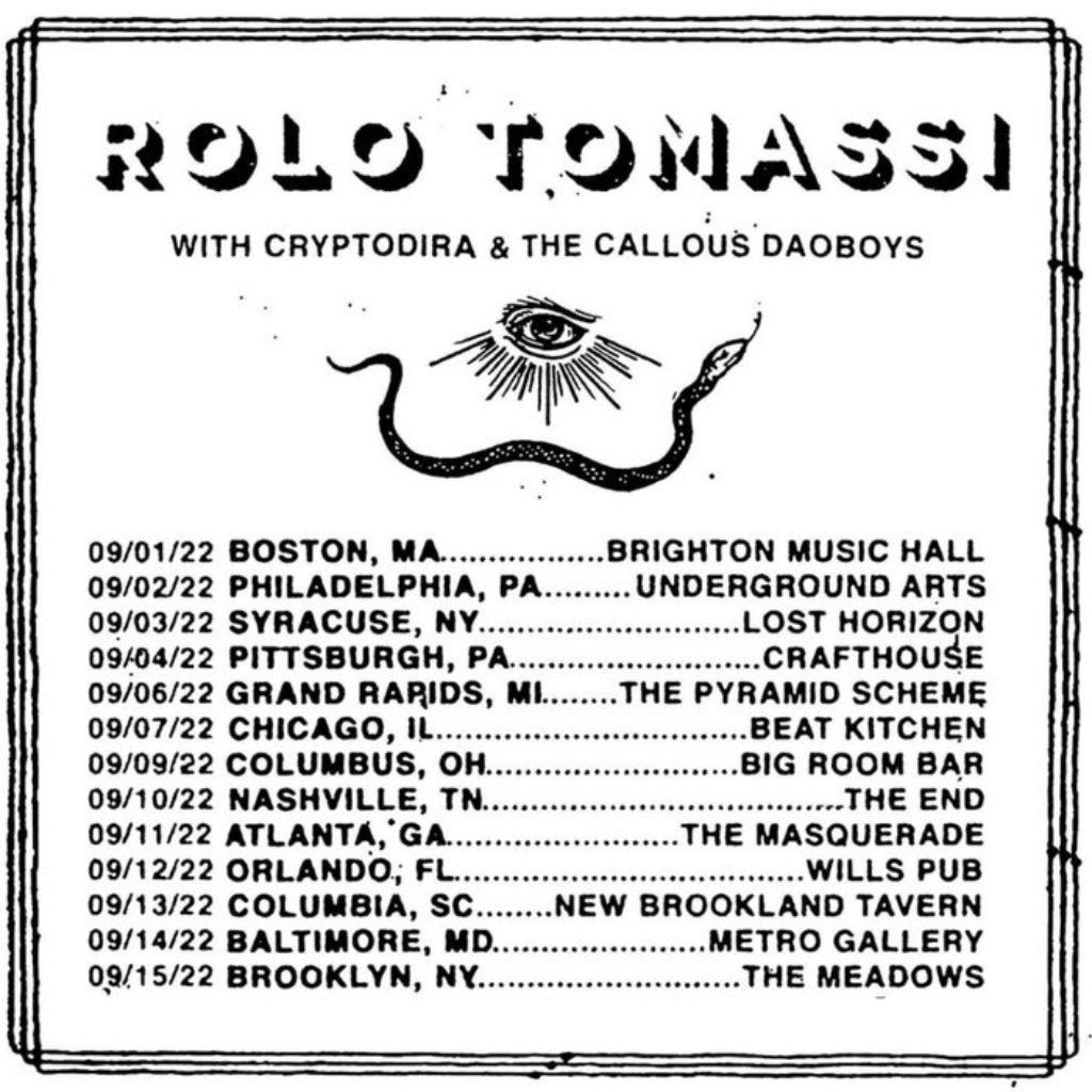 Rolo Tomassi Announces Fall 2022 U S Tour Dates Mxdwn Music