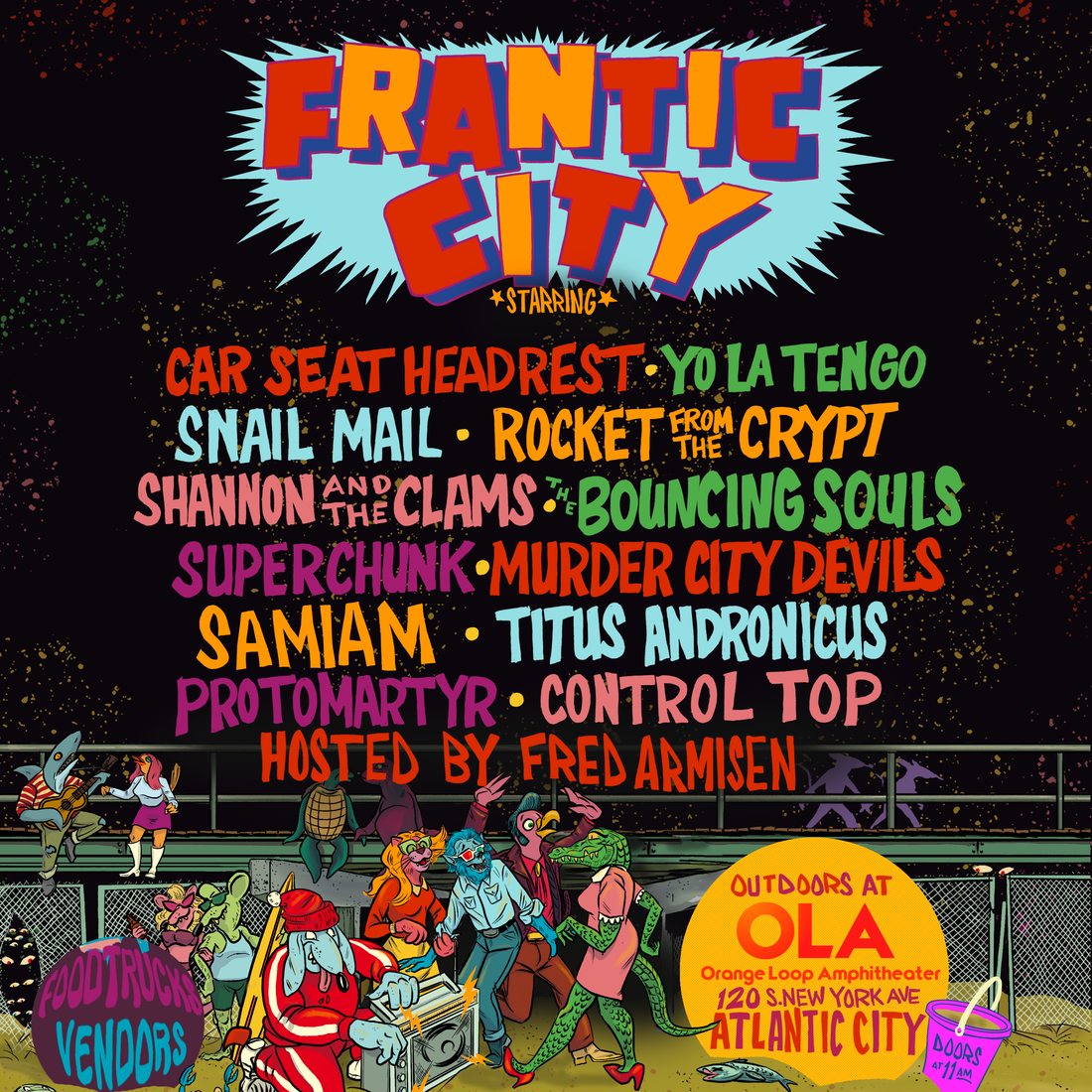 Frantic City Music Festival Announces Addition Of The Bouncing Souls To ...