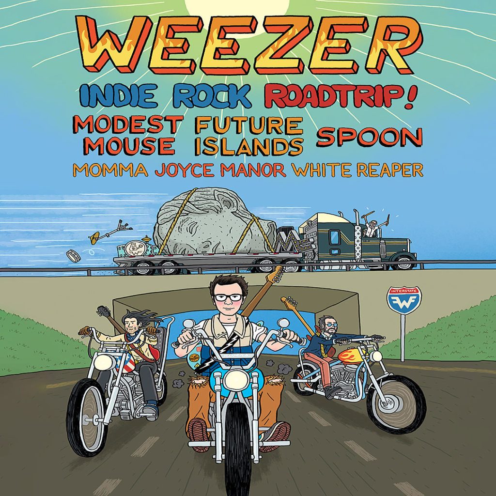 Weezer Announces Summer Tour Dates Featuring Spoon, Modest Mouse, White ...