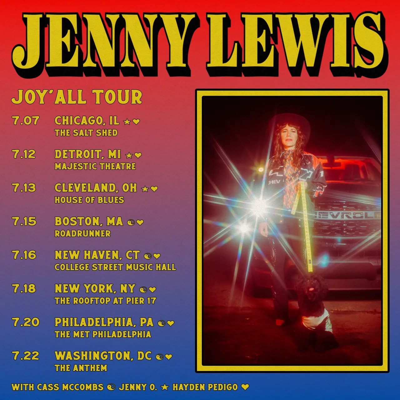 Jenny Lewis Announces 2023 Spring/Summer US Tour Dates and Shares Video ...