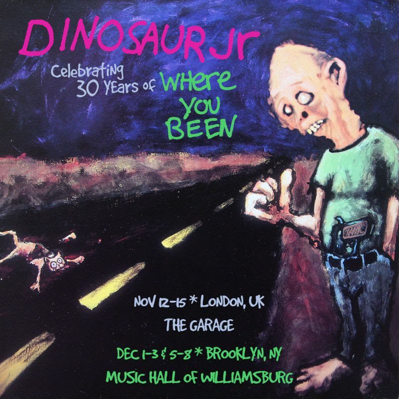 Dinosaur Jr. Announces Winter 2023 Where You Been 30th Anniversary U.S ...