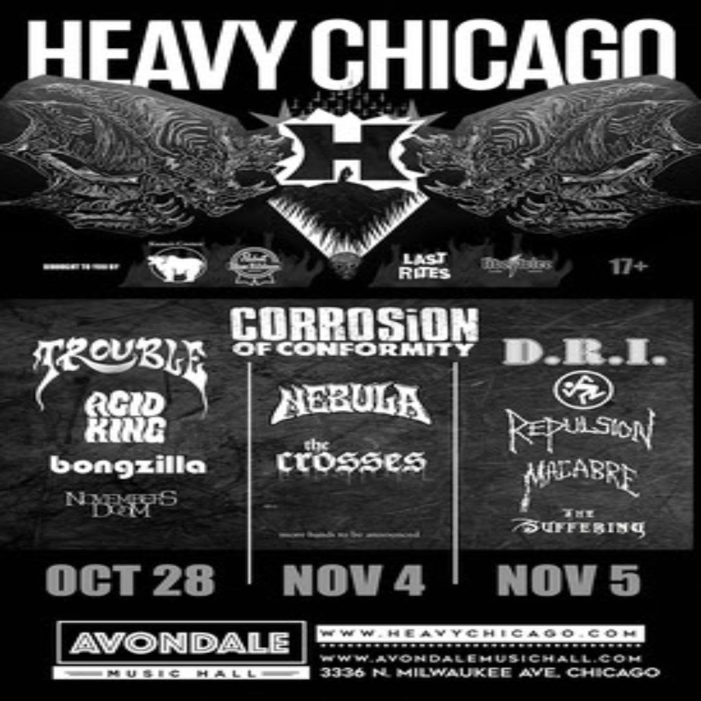 HEAVY CHICAGO! Announces 2023 Lineup Featuring Corrosion Of Conformity ...
