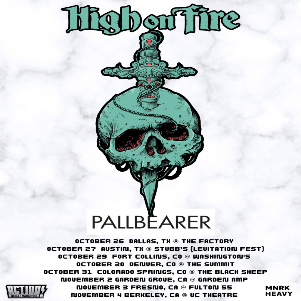 High On Fire Announces Fall 2023 Tour Dates - mxdwn Music