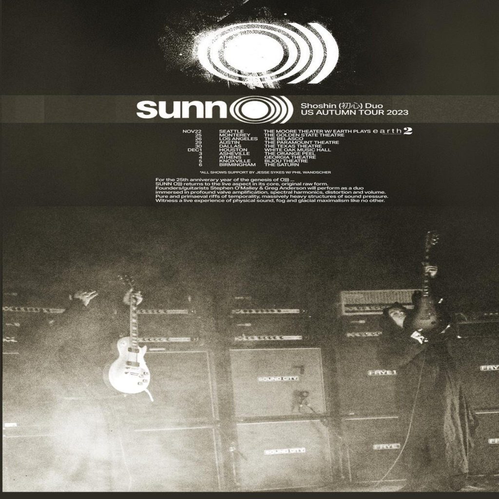 Sunn O))) Announce Fall 2023 Tour Dates - mxdwn Music