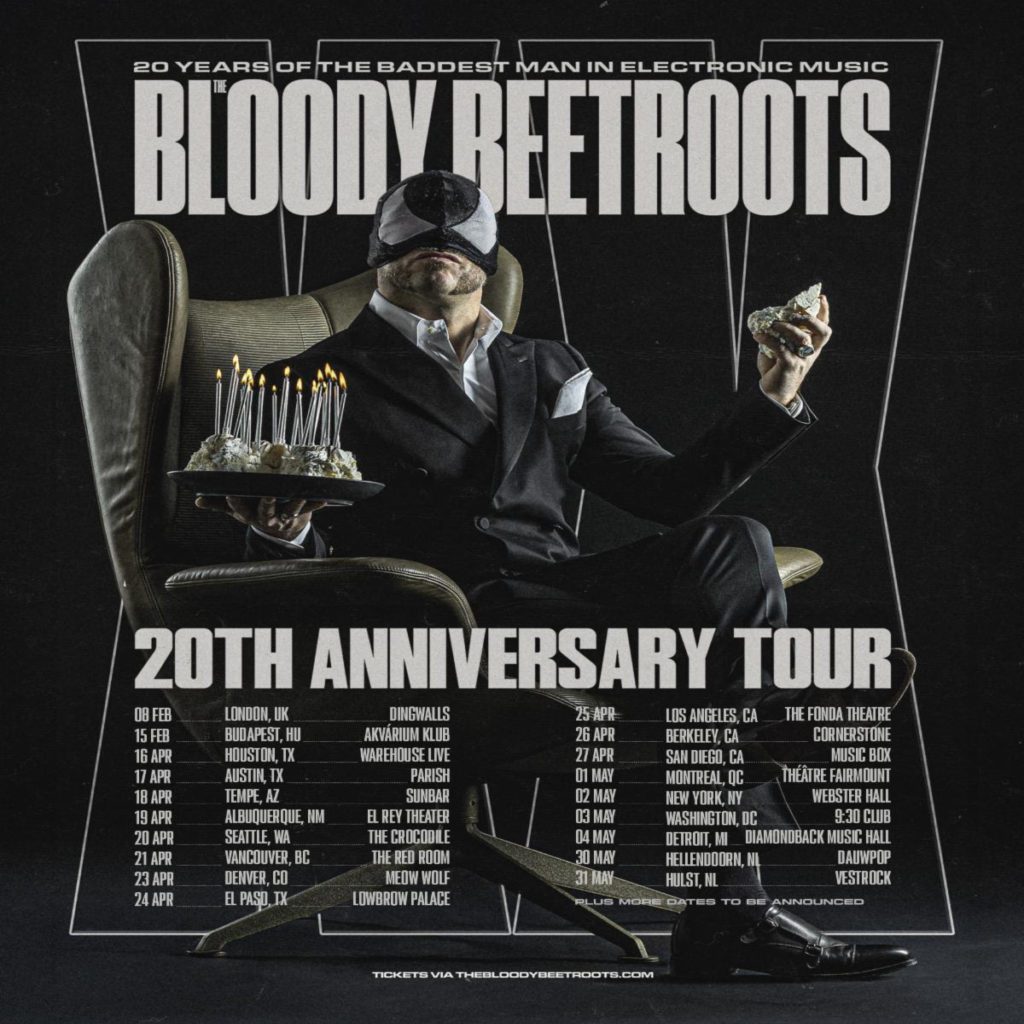 The Bloody Beetroots Announce Spring 2025 North American Tour Dates ...