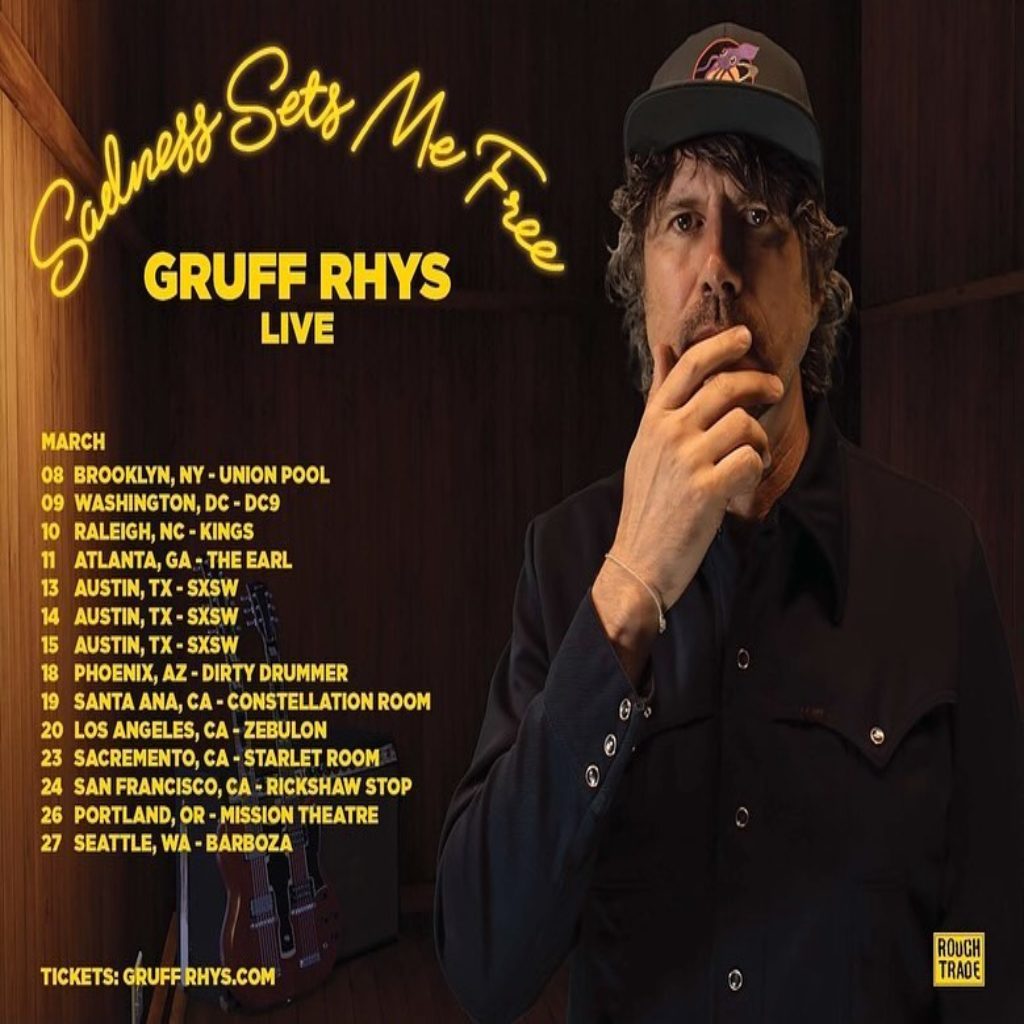 Gruff Rhys Announces Spring 2024 U.S. Tour Dates, Shares New Single ...