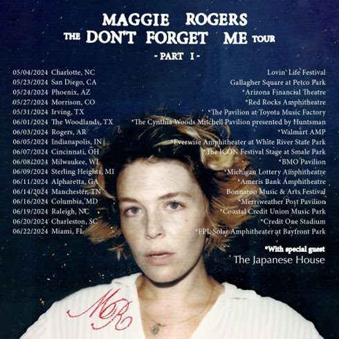 Maggie Rogers Announces Summer 2024 U.S. Tour Dates - mxdwn Music
