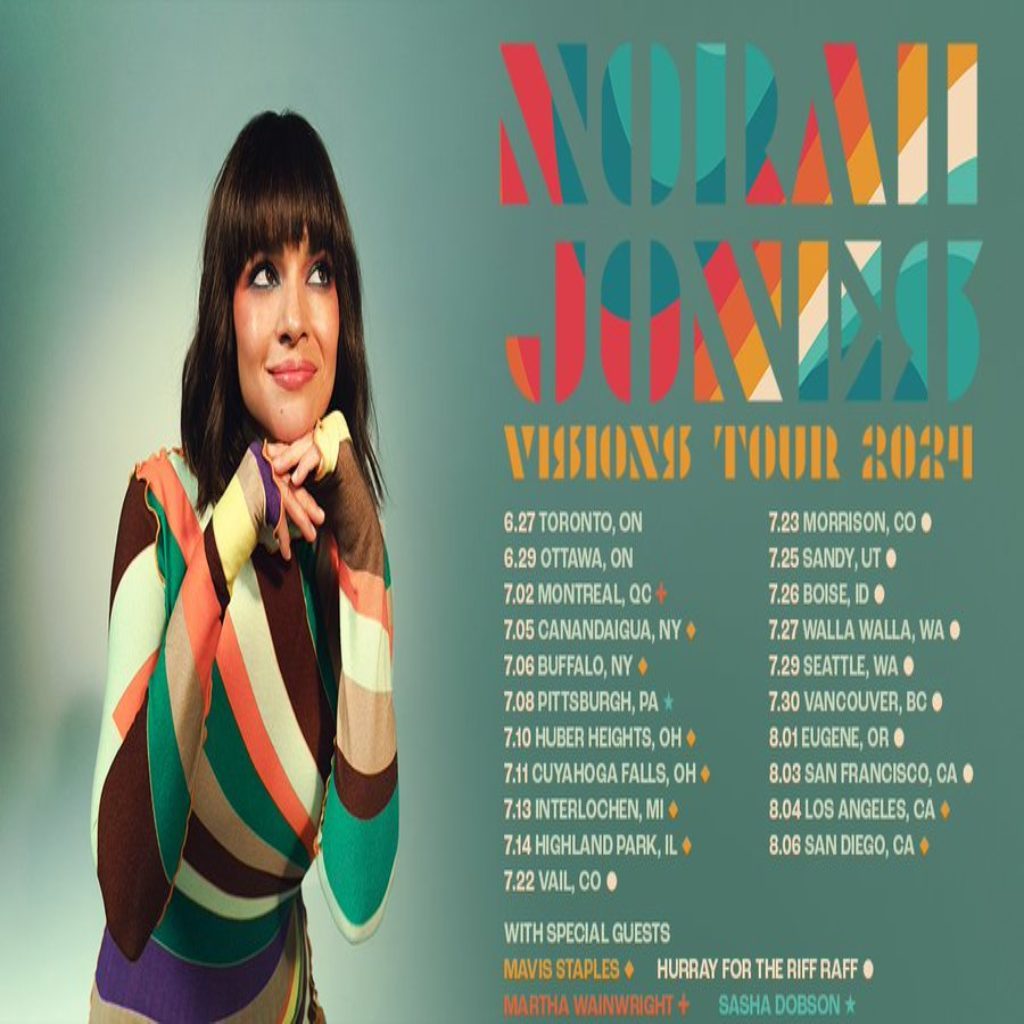 Norah Jones Announces Summer 2024 North American Tour Dates, Shares New ...