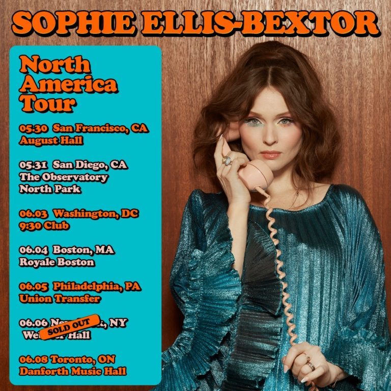Sophie Ellis-Bextor at Union Transfer on June 5th - mxdwn Music