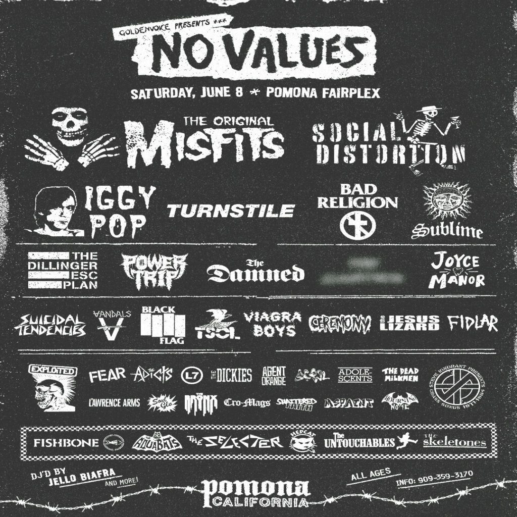 No Values Announce 2024 Lineup Featuring Dillinger Escape Plan ...