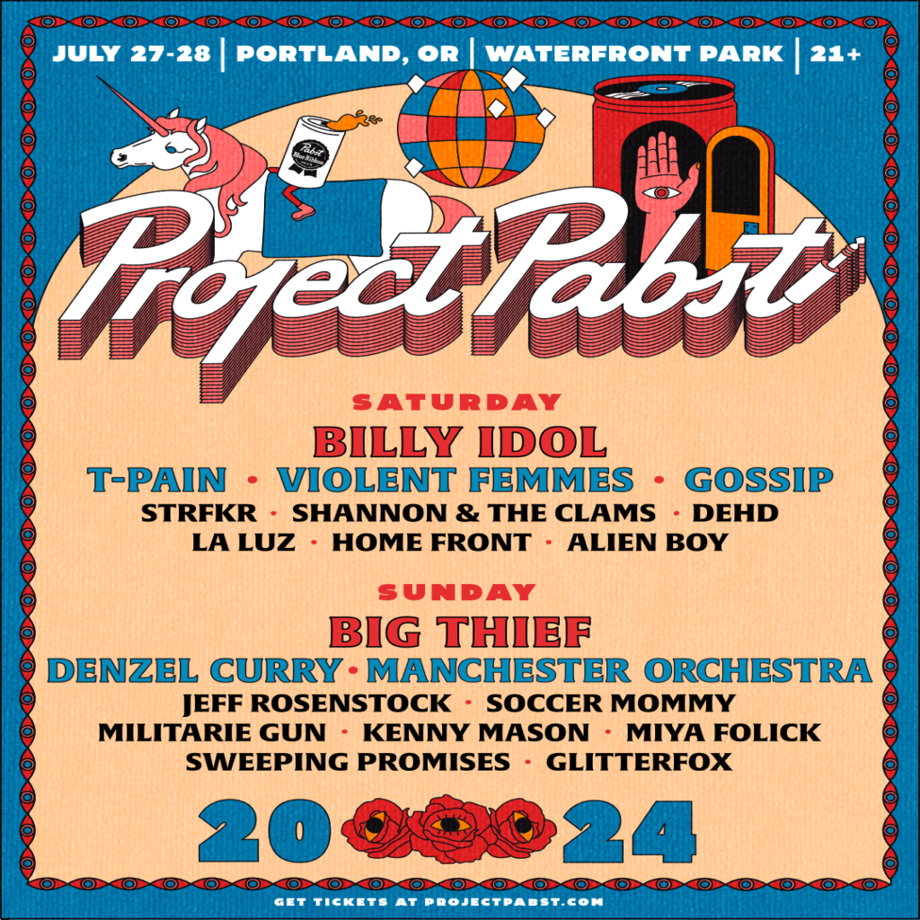 Project Pabst Announces 2024 Lineup Featuring Gossip, Violent Femmes ...