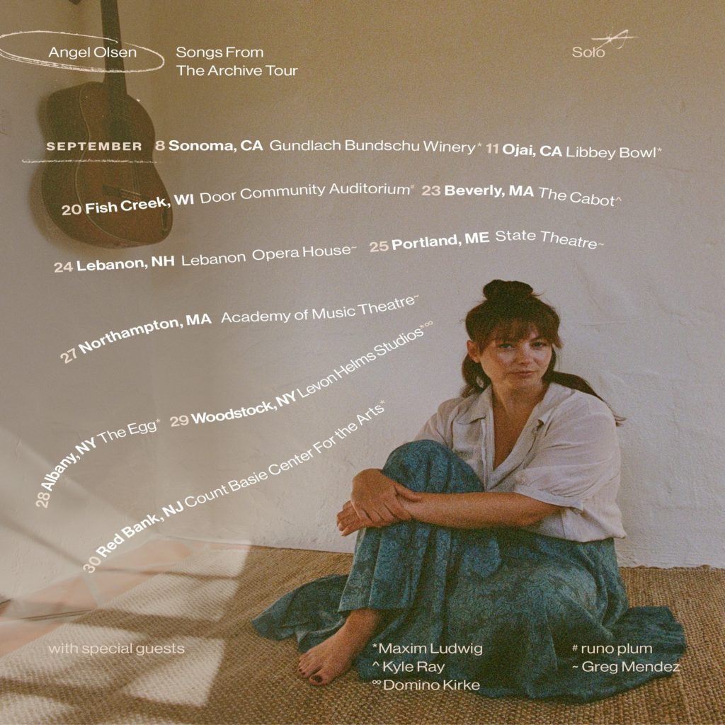 Angel Olsen Announces Summer 2024 U.S. Tour Dates - mxdwn Music