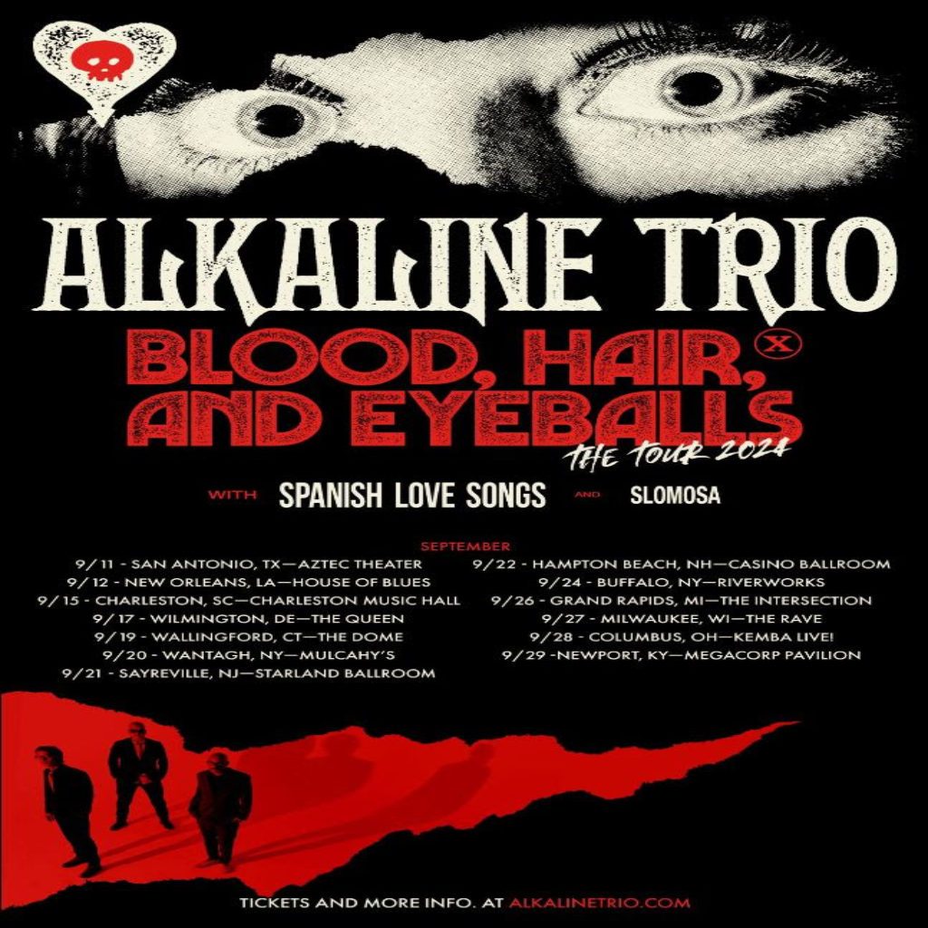 Alkaline Trio Announces Summer 2024 North American Tour Dates With ...