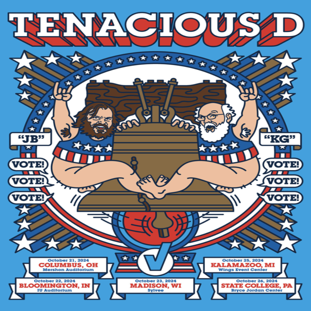 Tenacious D Announce Fall 2024 ‘Rock The Vote’ U.S. Tour Dates - mxdwn ...