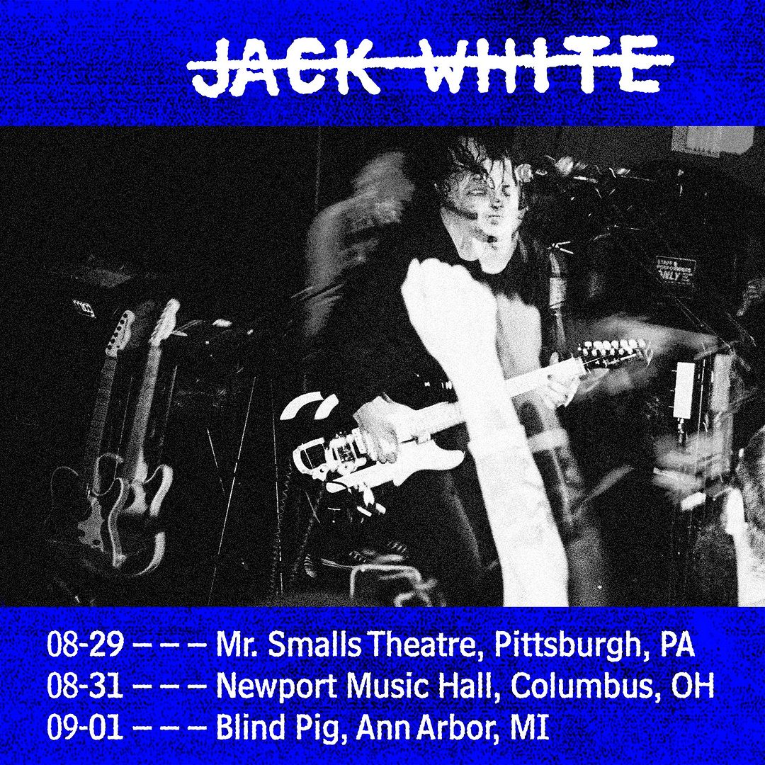 Jack White Announces Surprise Summer 2024 U.S. Tour Dates - mxdwn Music