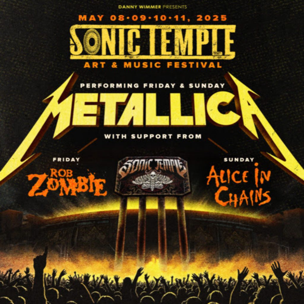 Sonic Temple Art & Music Festival Announce Initial 2025 Lineup ...