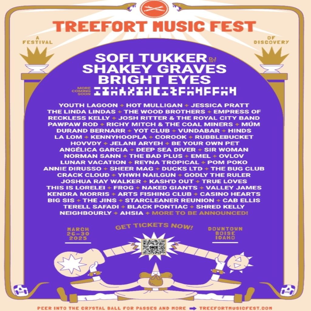 Treefort Music Fest Announces 2025 Lineup Featuring Sofi Tukker, Bright ...