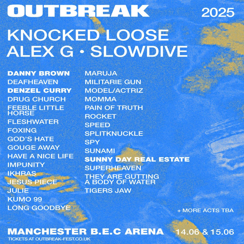 Outbreak Fest Announces 2025 Lineup Featuring Knocked Loose, Danny ...