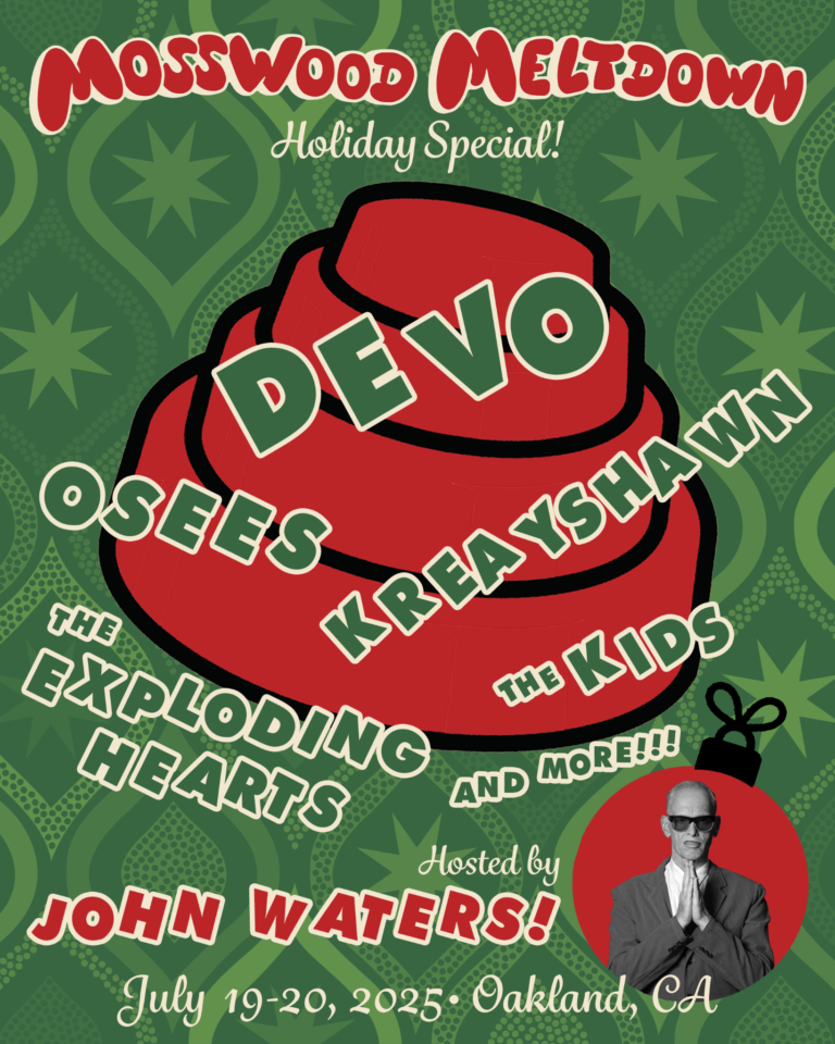 Mosswood Meltdown Announces 2025 Lineup Featuring Osees, Devo ...