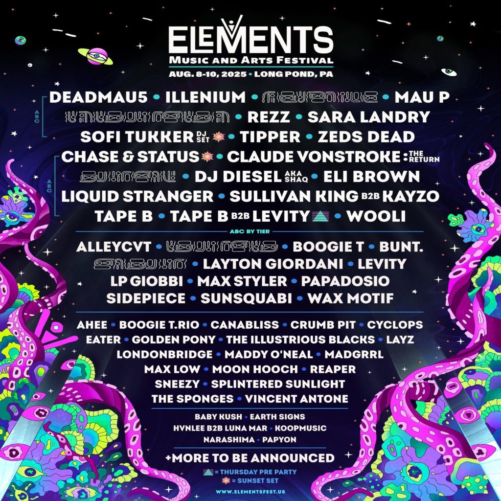 Elements Festival Announces 2025 Lineup Featuring Sofi Tukker, deadmau5 ...