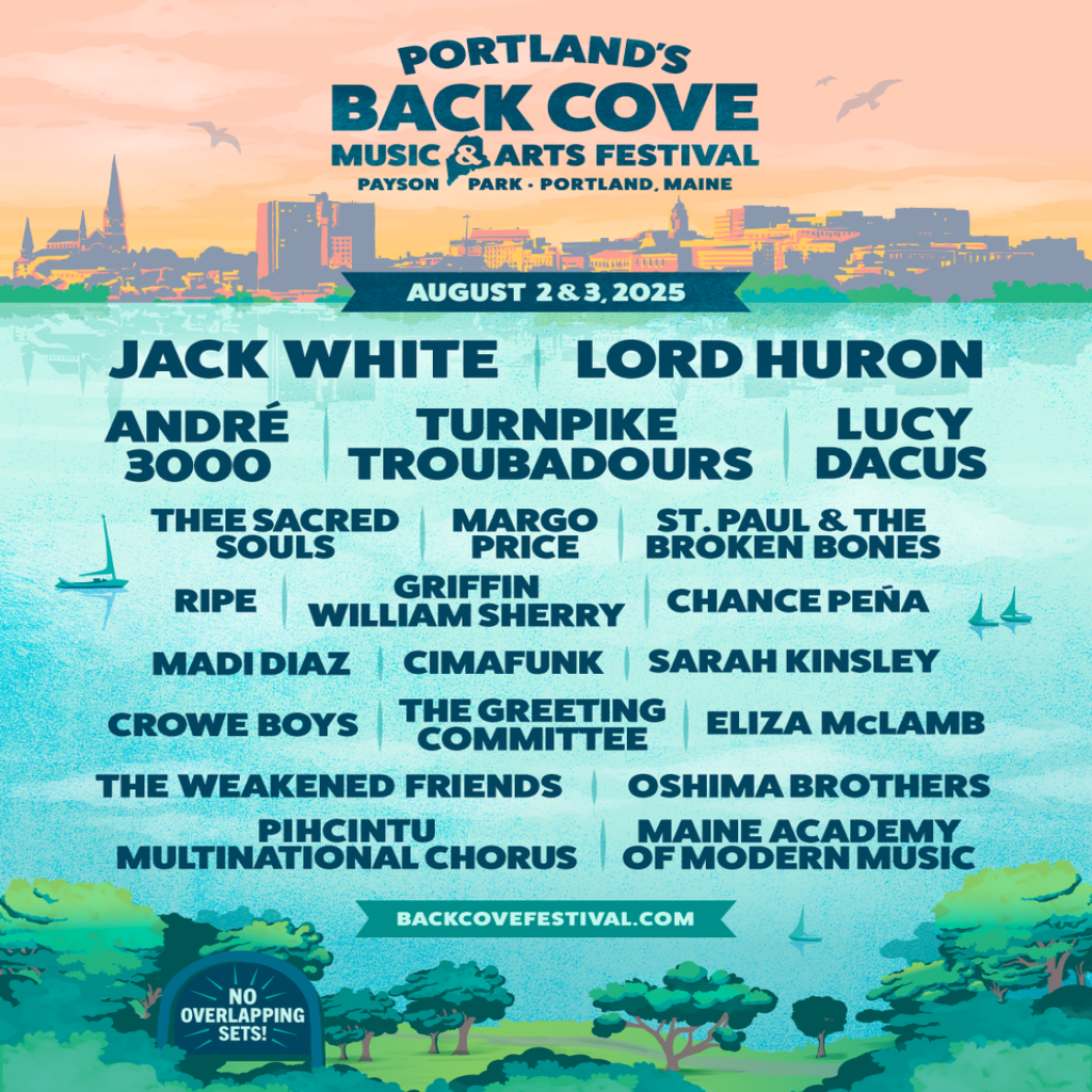 Back Cove Festival Announces 2025 Lineup Featuring Jack White, Andre ...