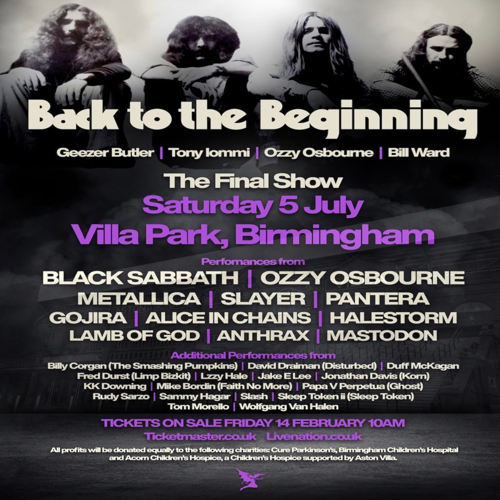 Black Sabbath Announce Final Reunion Show With Original Members Featuring Slayer, Mastodon ...