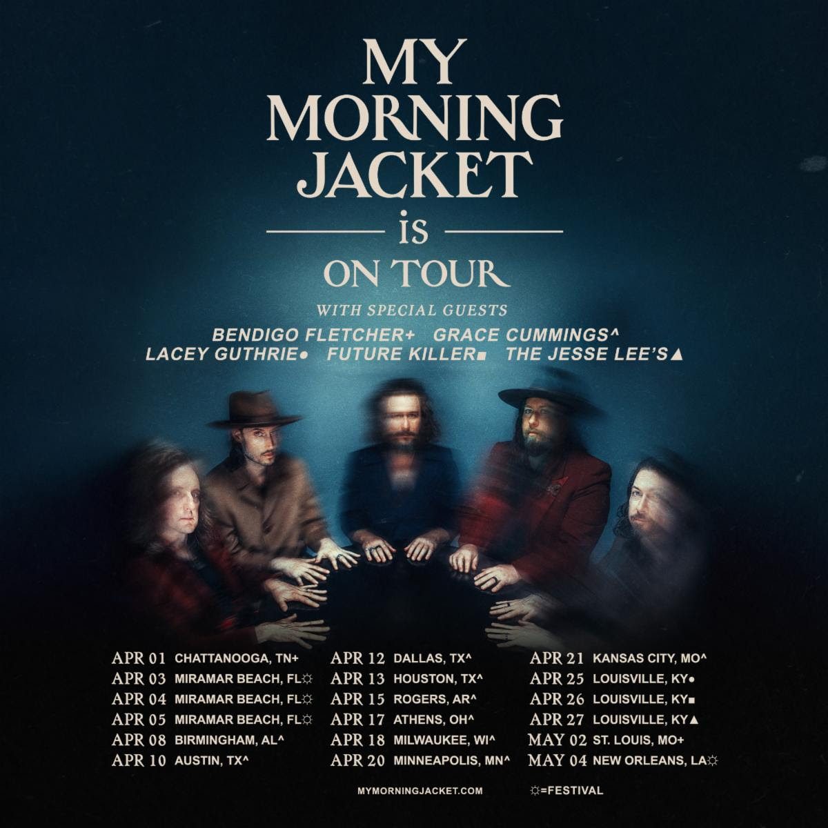 My Morning Jacket Announce Spring And Summer 2025 U.S. Tour Dates ...
