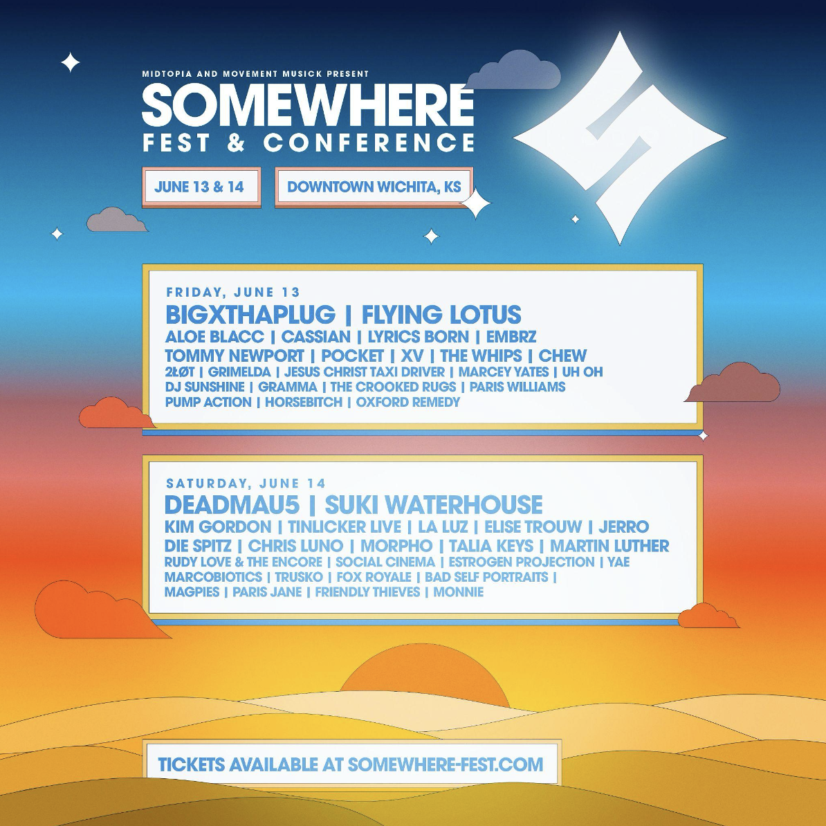 Somewhere Festival Announces 2025 Lineup Featuring Suki Waterhouse, deadmau5, Kim Gordon & More ...