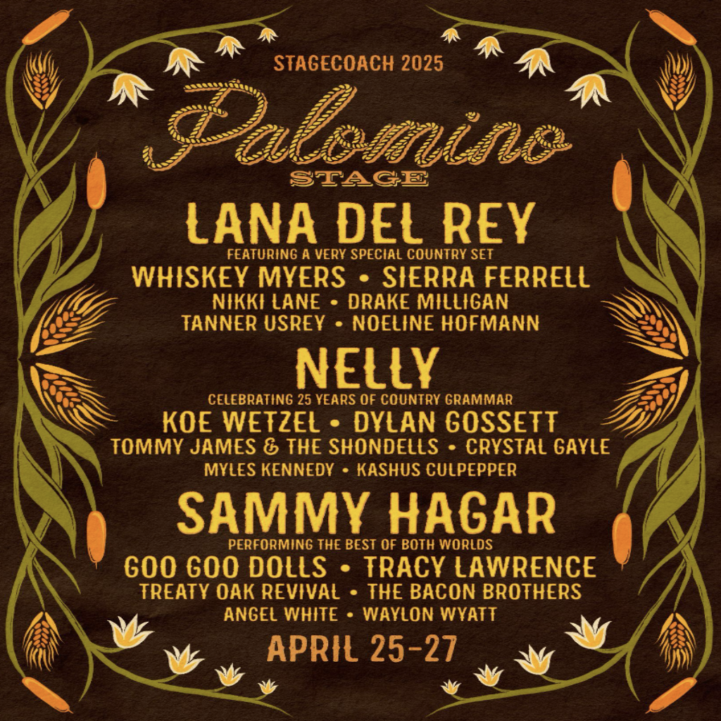 Stagecoach Announces 2025 Lineup Featuring Lana Del Rey, Luke Combs ...