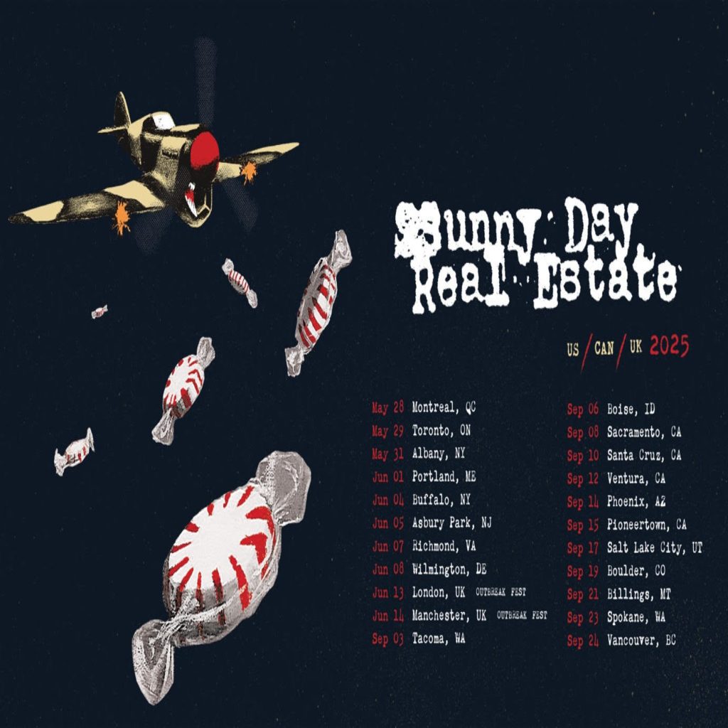 Sunny Day Real Estate Announce Spring & Summer 2025 North American Tour ...