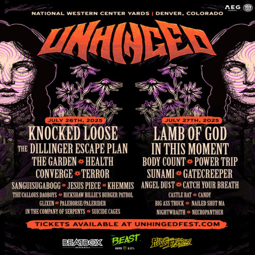 Unhinged Festival Announces 2025 Lineup Featuring The Dillinger Escape ...