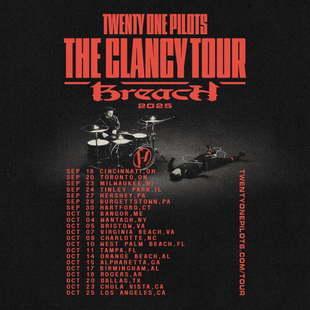 Twenty One Pilots Announce Fall 2025 North American Tour Dates, Share ...